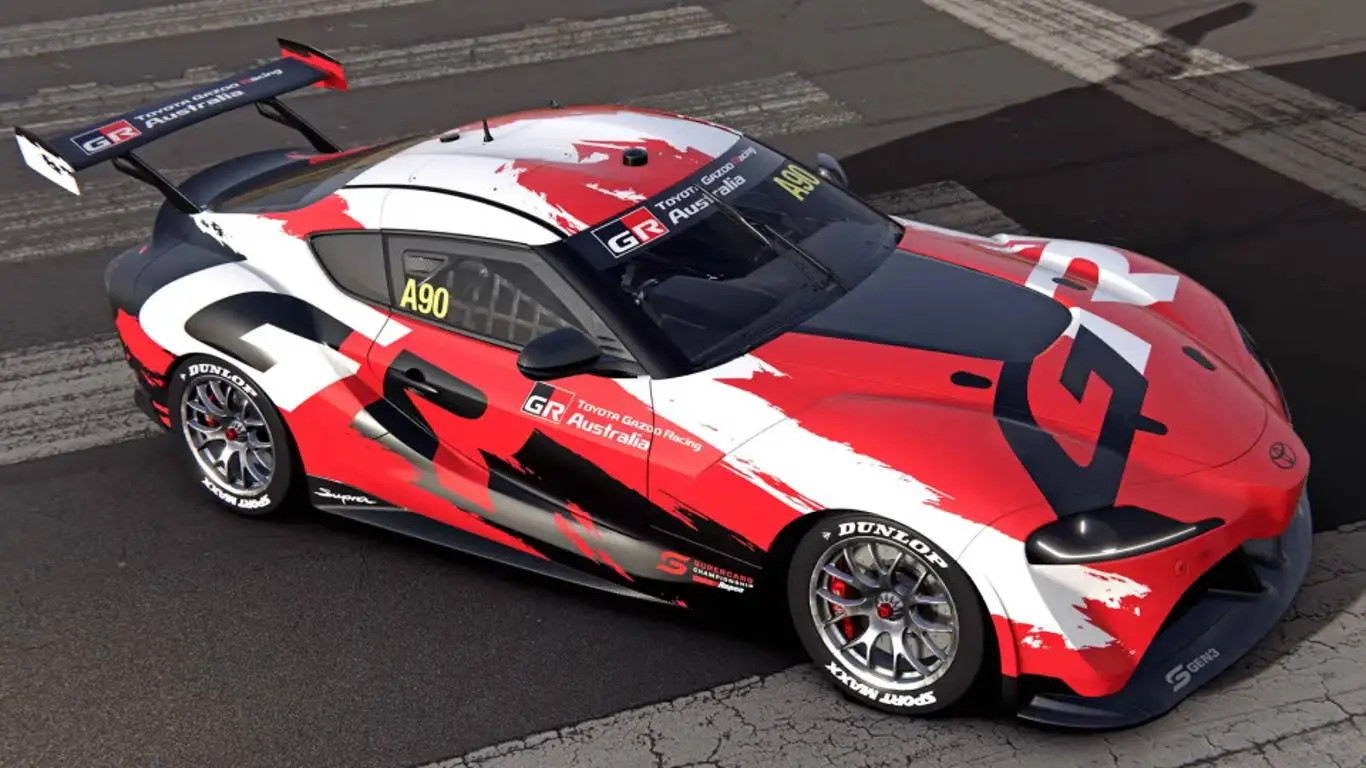 Toyota GR Supra V8 pentru Supercars 2026: design și motor