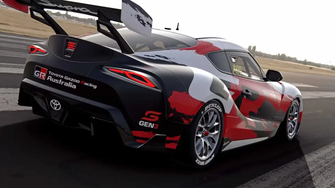 Toyota GR Supra V8 pentru Supercars 2026: design și motor