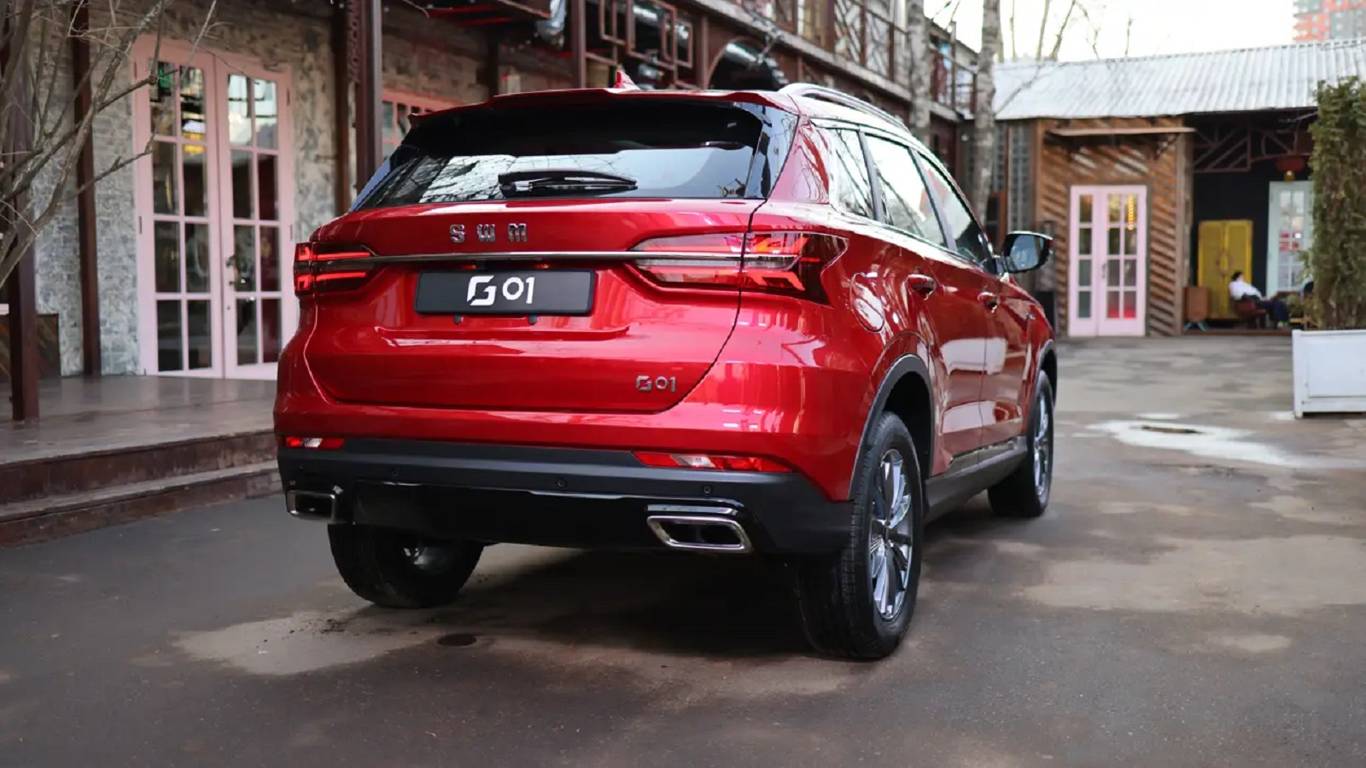 Новый бренд пришел с подарками: кроссоверы и мотоциклы от китайского ...