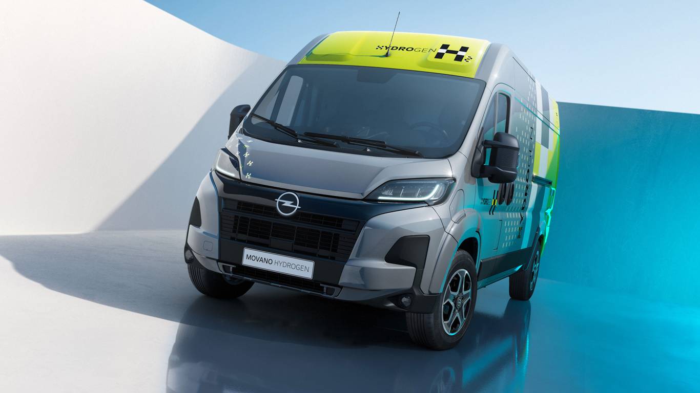 Opel представил фургон будущего с молниеносной заправкой и внушительным ...