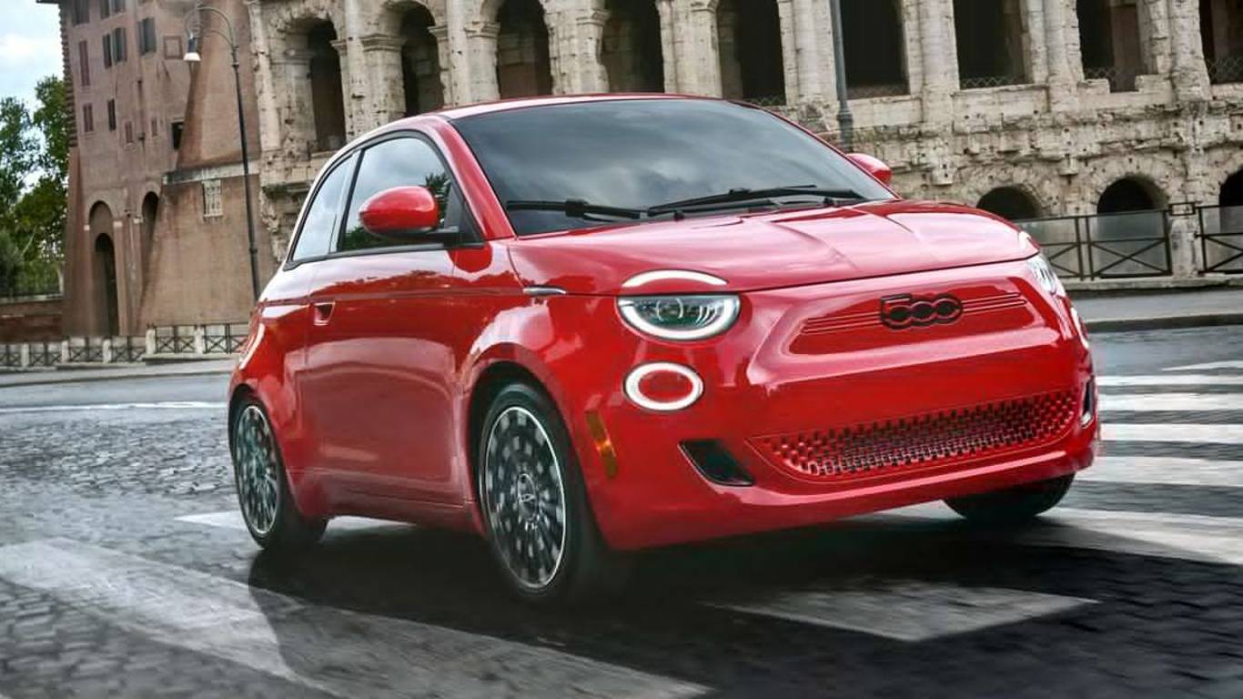 В США дебютировал электрический хэтчбек Fiat 500e (RED) 2024 года